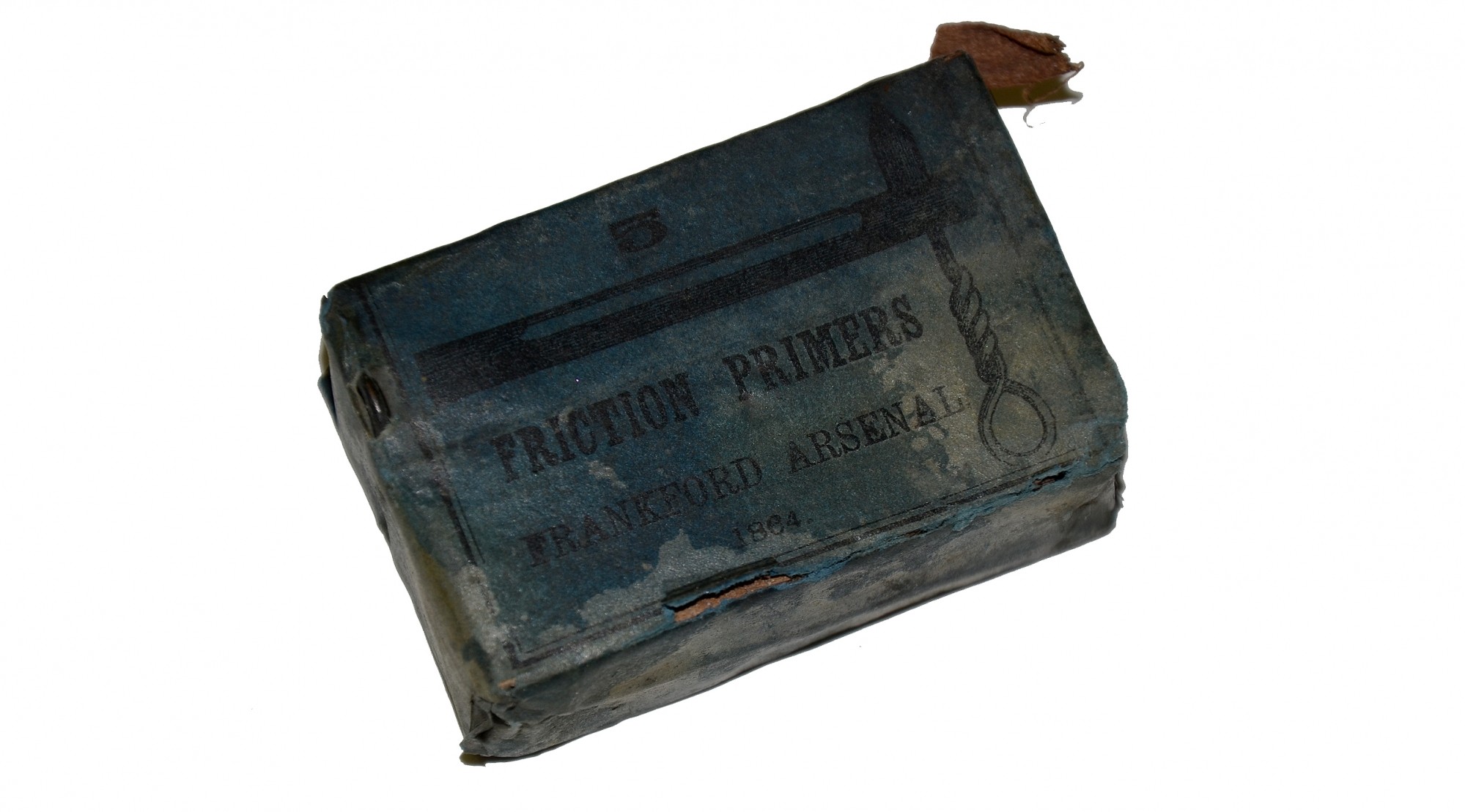 ORIGINAL, UNOPENED PACK OF U.S. FRICTION PRIMERS — Horse Soldier