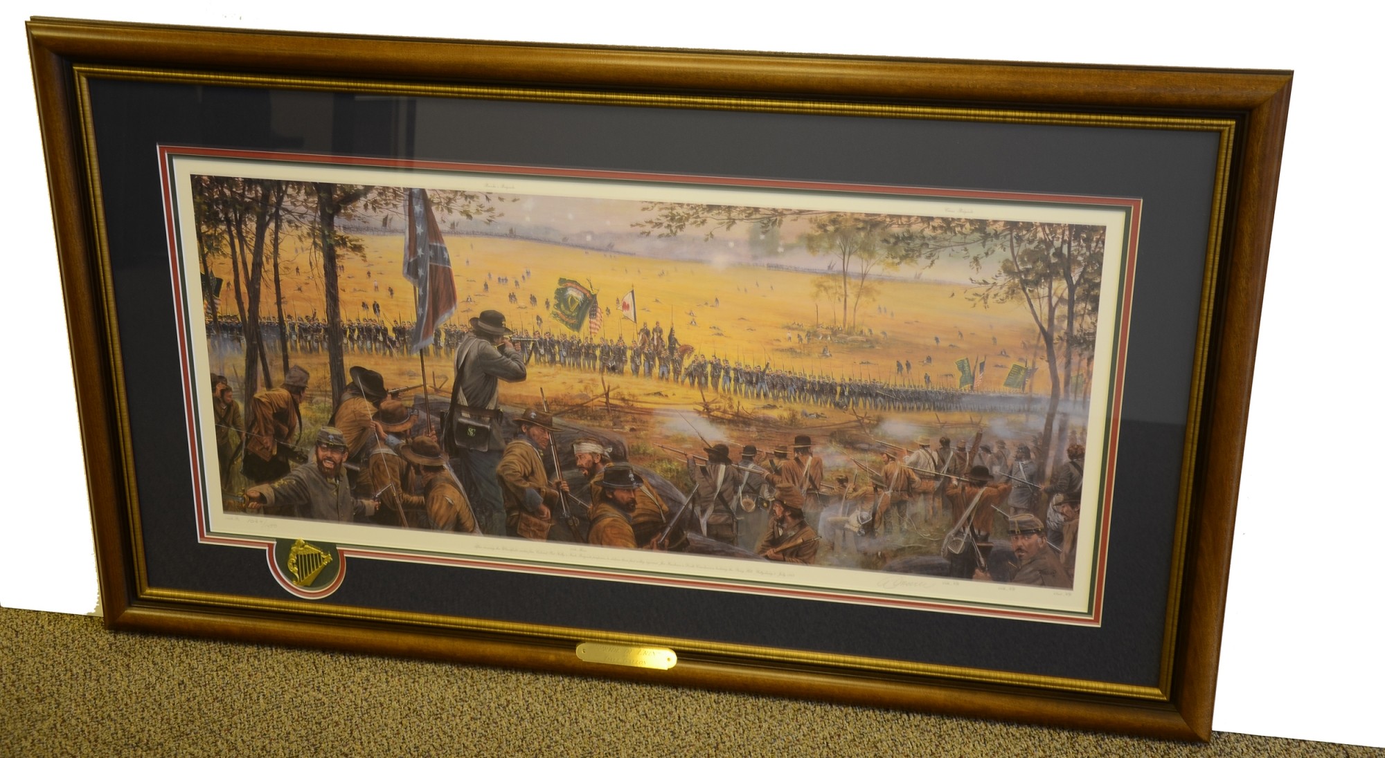 FRAMED PRINT – PRIDE OF ERIN by DALE GALLON — Horse Soldier