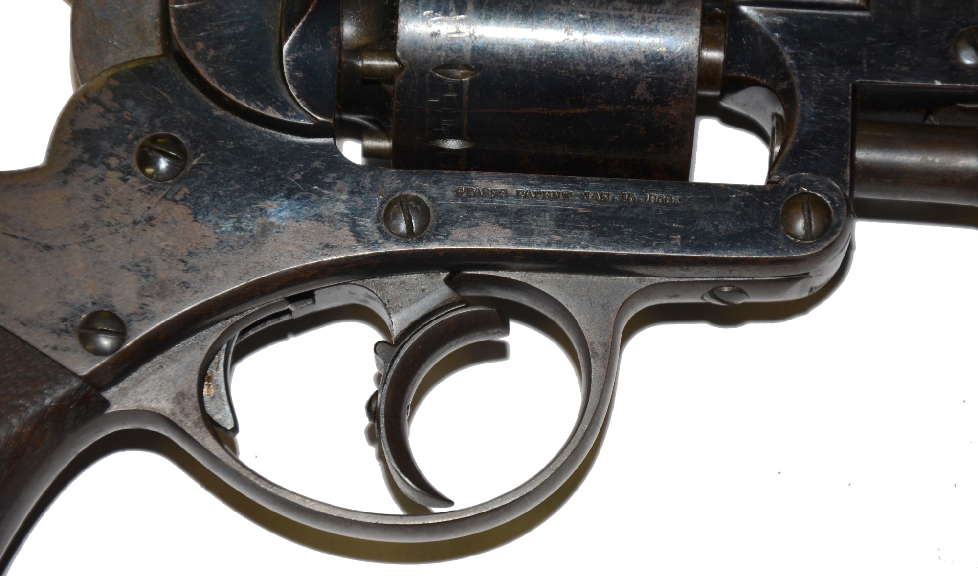 STARR ARMS CO. DOUBLE ACTION 1858 ARMY REVOLVER, CIVILIAN MODEL — Horse ...