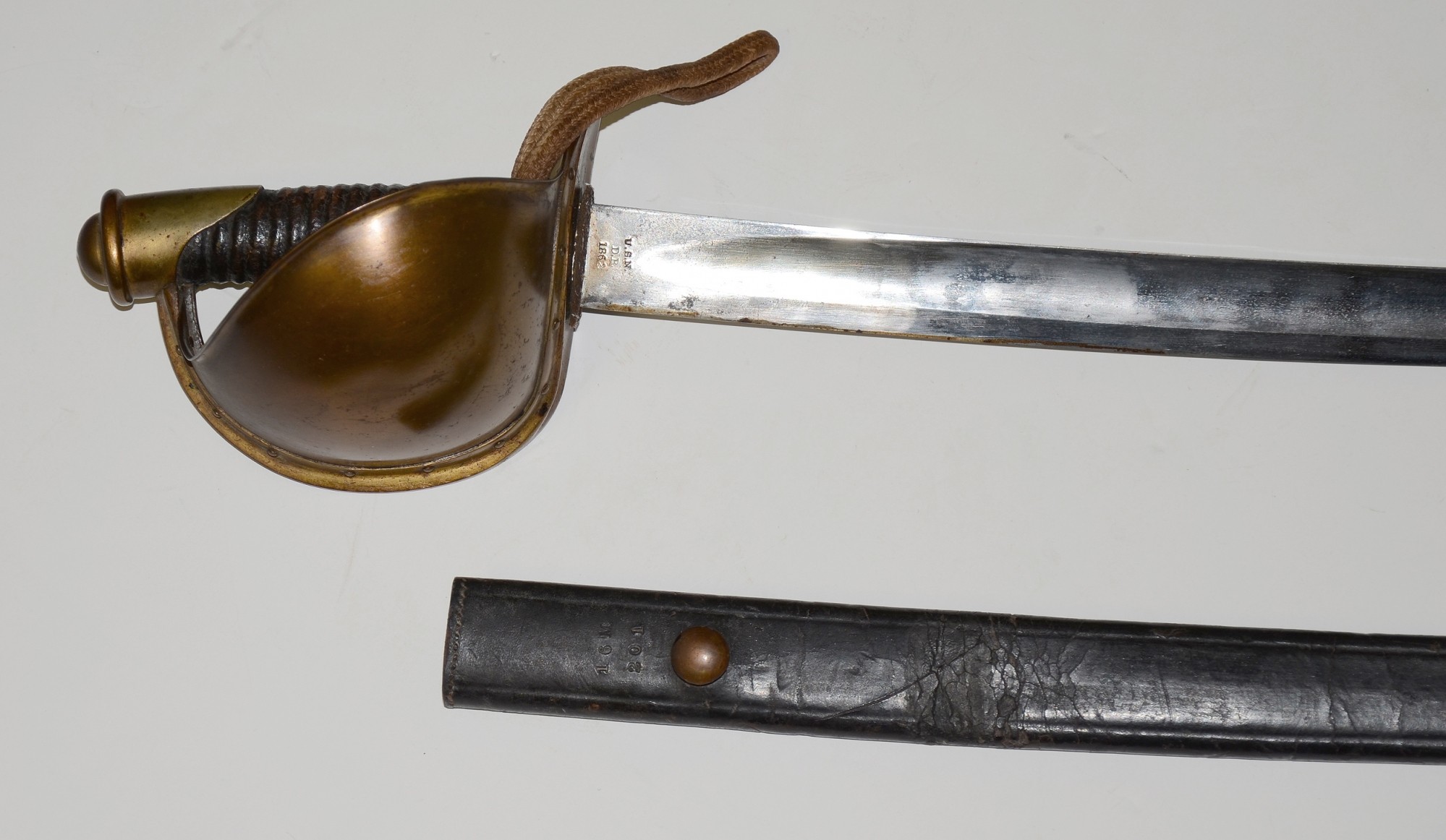 IMPORTED OFFICER’S SWORD WITH SCABBARD — Horse Soldier