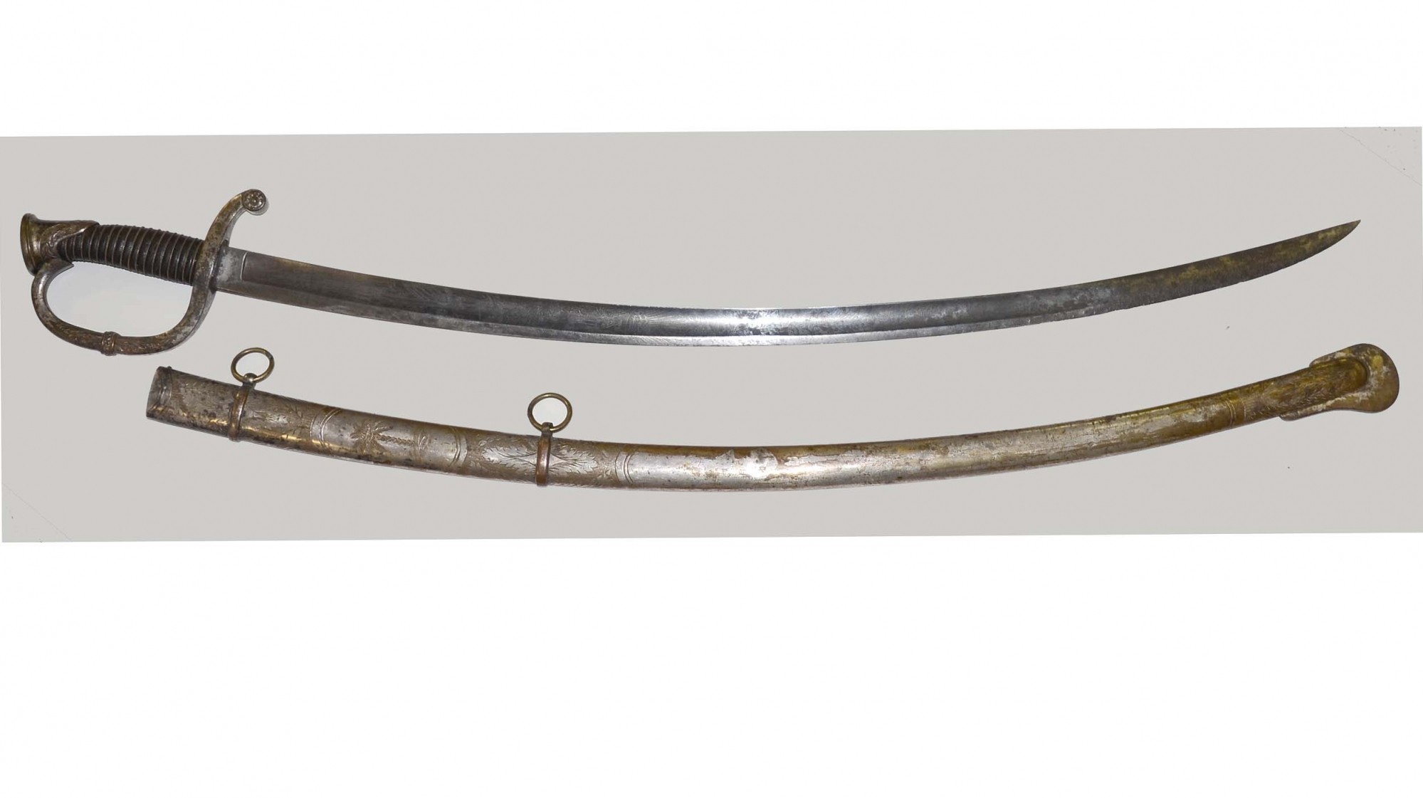 MODEL 1840 ARTILLERY OFFICER’S SABRE BY AMES FOR SOUTH CAROLINA — Horse ...