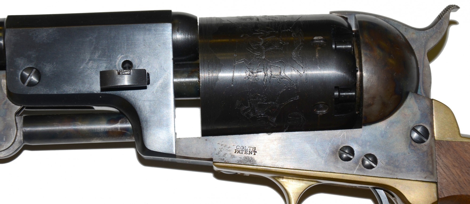 MINT CONDITION REPRODUCTION OF 1ST MODEL COLT DRAGOON WITH THE ORIGINAL ...