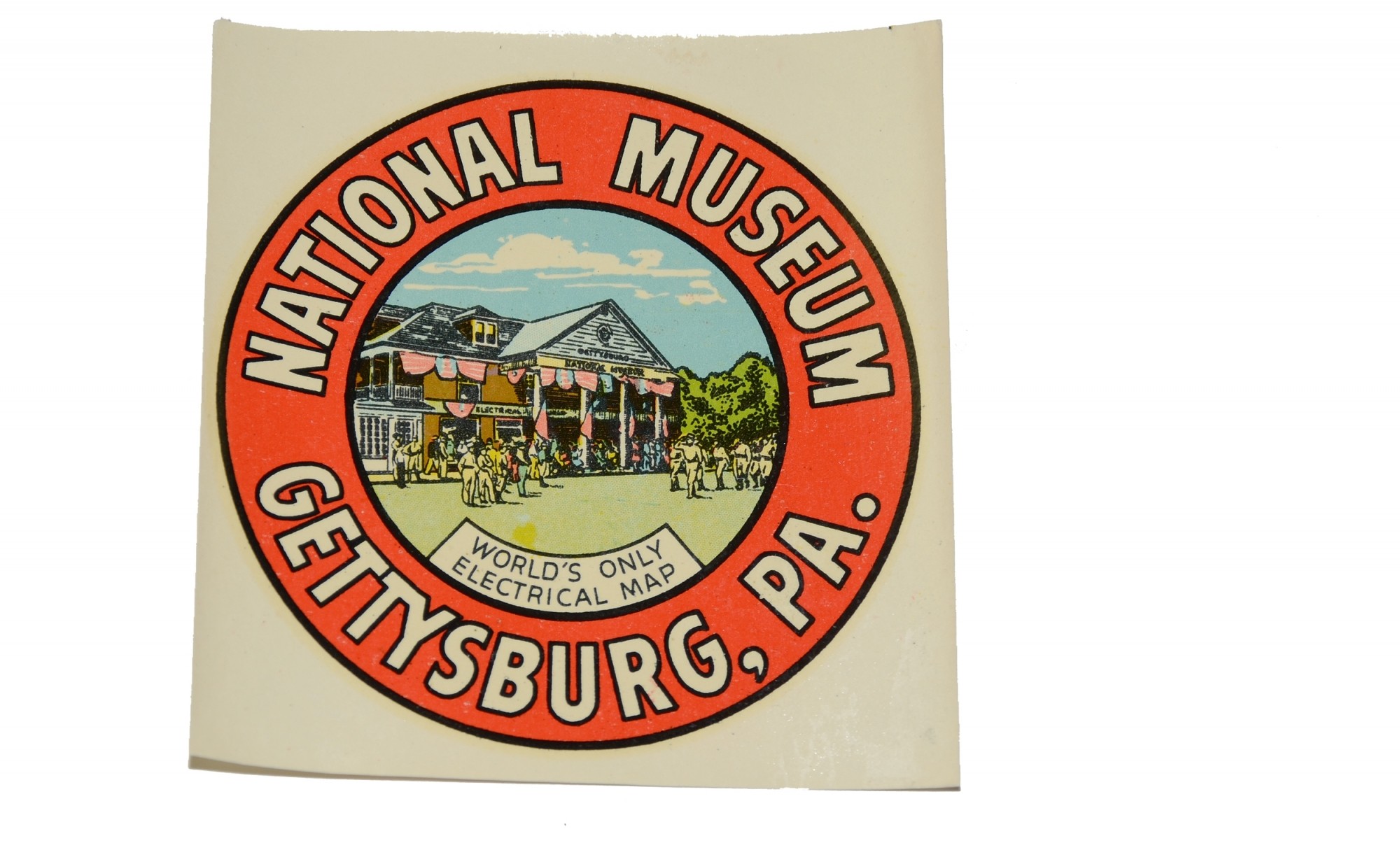 WINDOW DECAL FOR NATIONAL MUSEUM IN GETTYSBURG — Horse Soldier