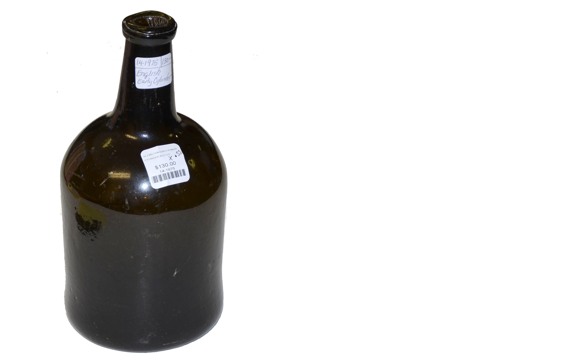 EARLY 1765-1800 ENGLISH ALE BOTTLE — Horse Soldier