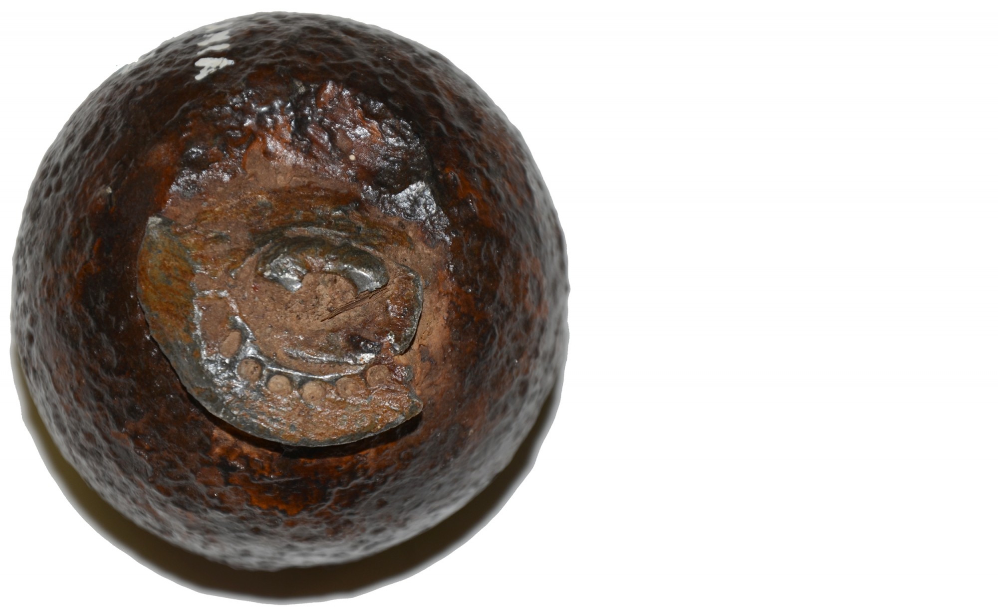 NOSE SECTION OF SCHENKL SHELL FRAGMENT FROM SPOTSYLVANIA, VIRGINIA ...