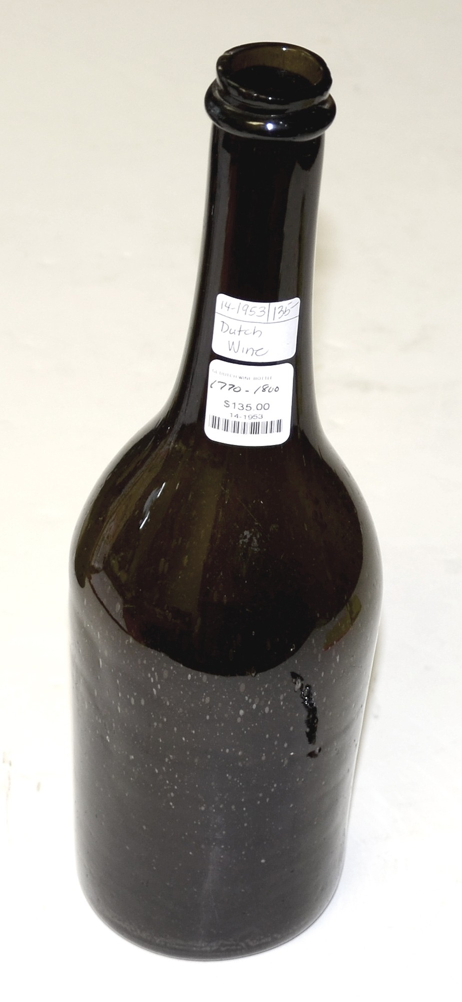 1770-1800 DUTCH WINE BOTTLE — Horse Soldier