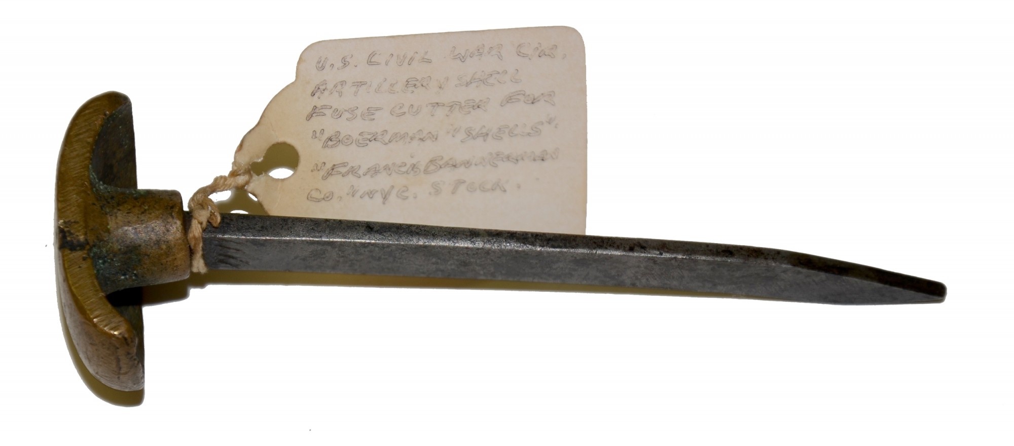 WOODWORKING TOOL USED AS A U.S. ARTILLERY BORMANN FUSE PUNCH — Horse ...