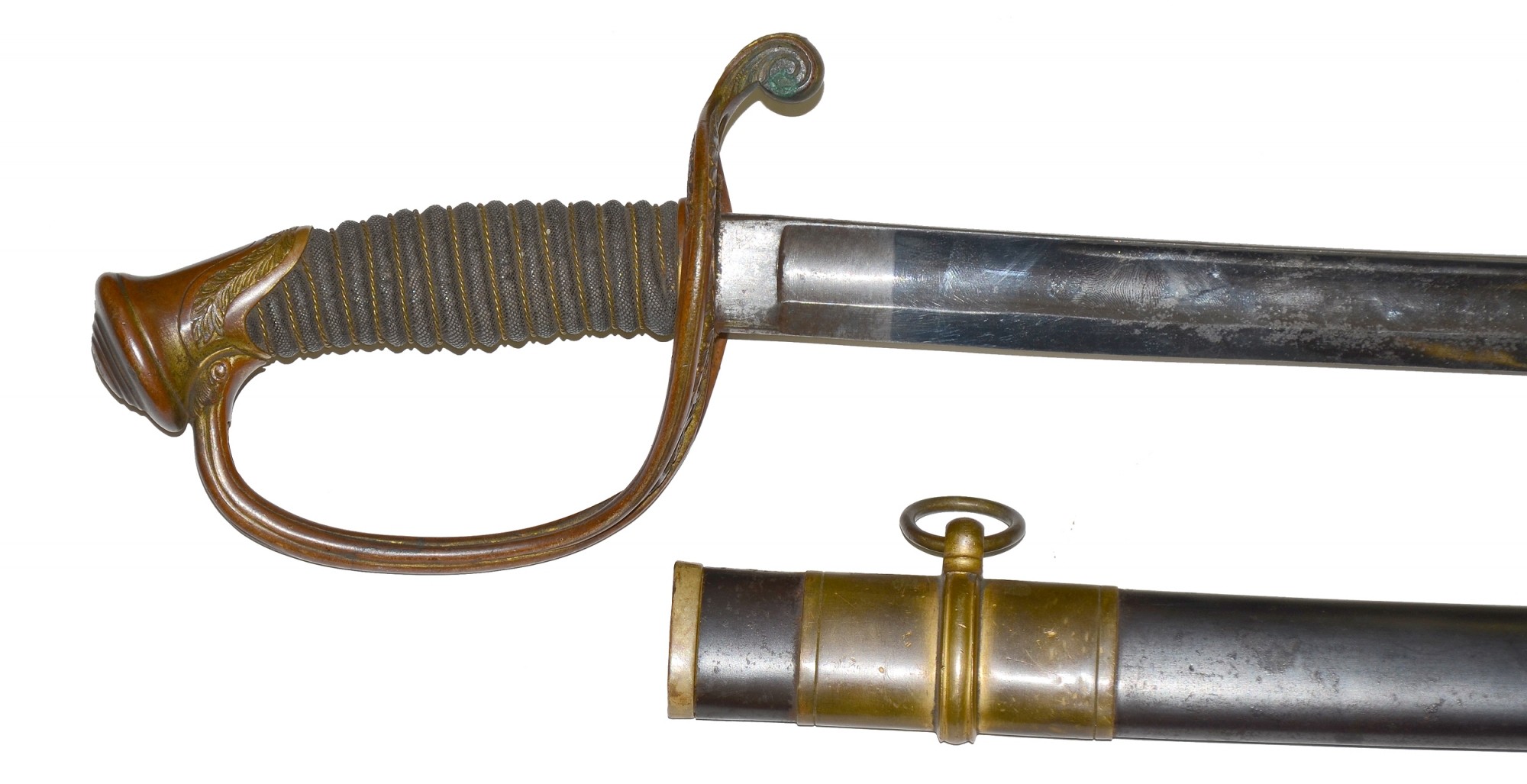 US MODEL 1850 FOOT OFFICER’S SWORD — Horse Soldier