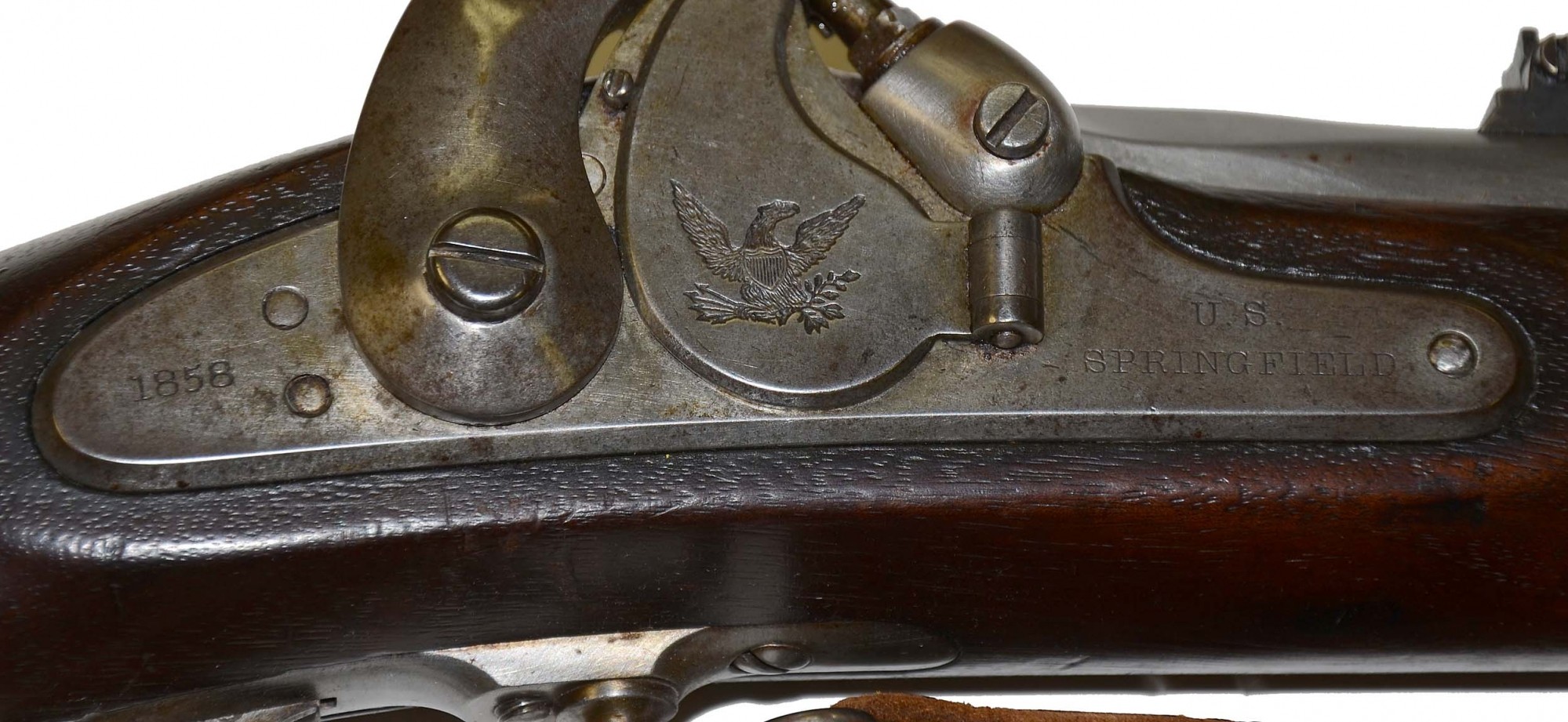SPRINGFIELD M1855 PERCUSSION RIFLE-MUSKET, DATED 1858 — Horse Soldier
