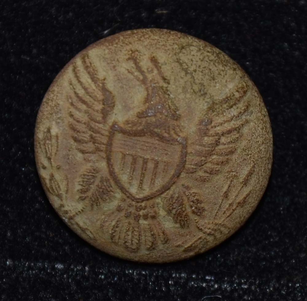 US ENLISTEDMAN’S GENERAL SERVICE EAGLE BUTTON FOUND AT THE HISTORIC ...