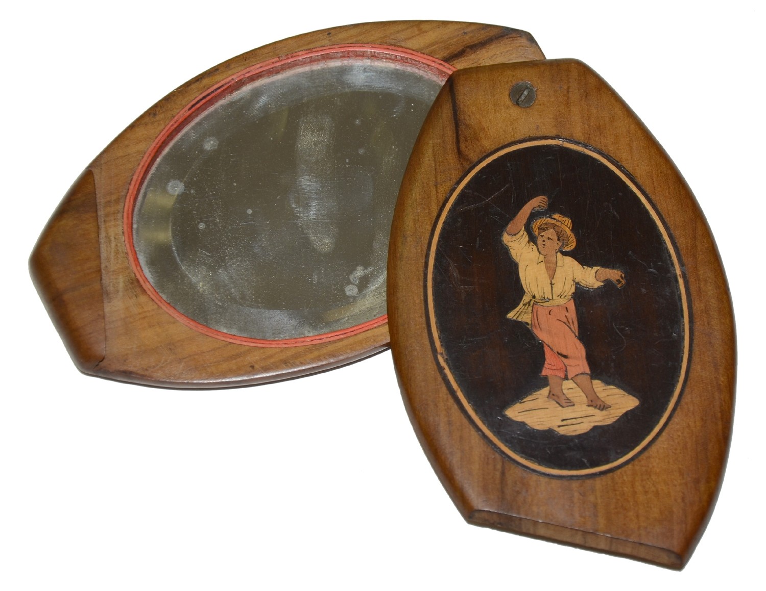 CIVIL WAR CAMP MIRROR ID’D TO WILLIAM H. HALE, U.S. NAVY / MARINES ...