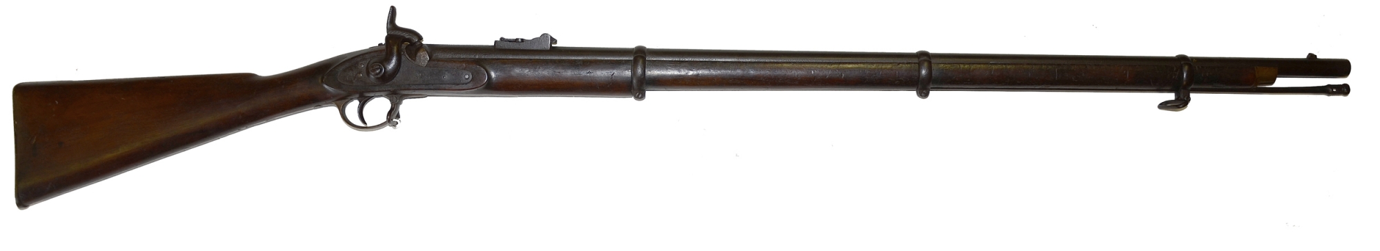 TOWER MARKED PATTERN 1853 ENFIELD WITH STOCK MAKER MARK — Horse Soldier