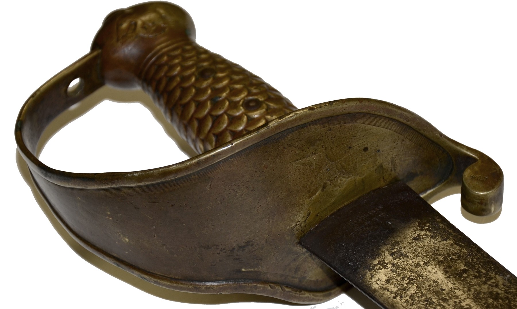US MODEL 1841 NAVAL CUTLASS BY AMES DATED 1843 — Horse Soldier
