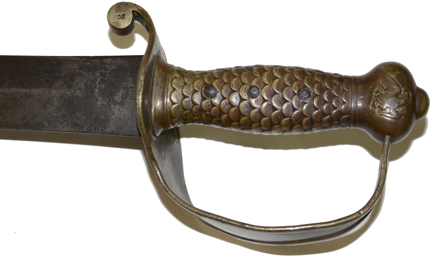 US MODEL 1841 NAVAL CUTLASS BY AMES DATED 1843 — Horse Soldier