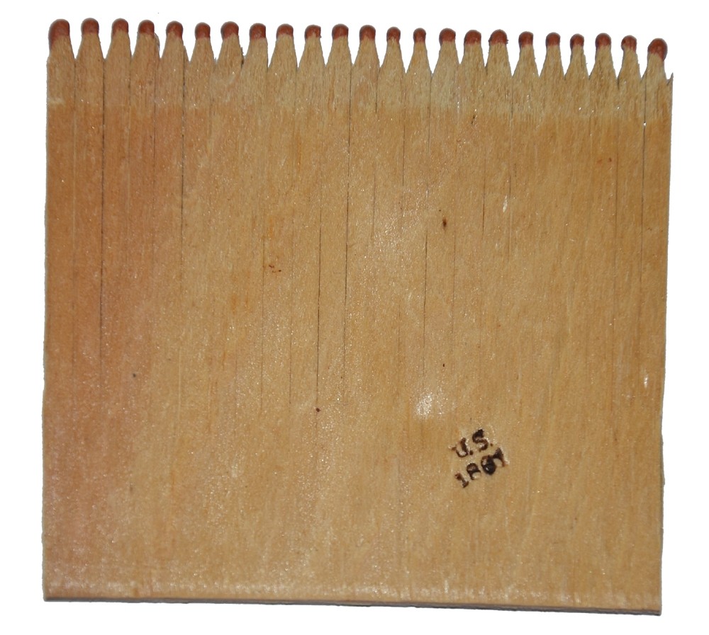 STRIP OF CIVIL WAR MATCHES — Horse Soldier