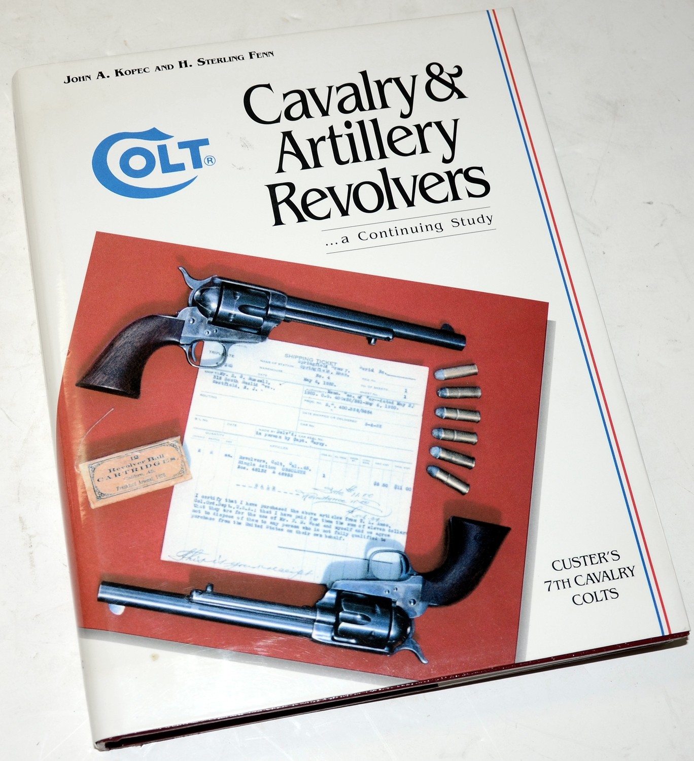 AUTOGRAPHED REFERENCE BOOK ON COLT REVOLVERS — Horse Soldier