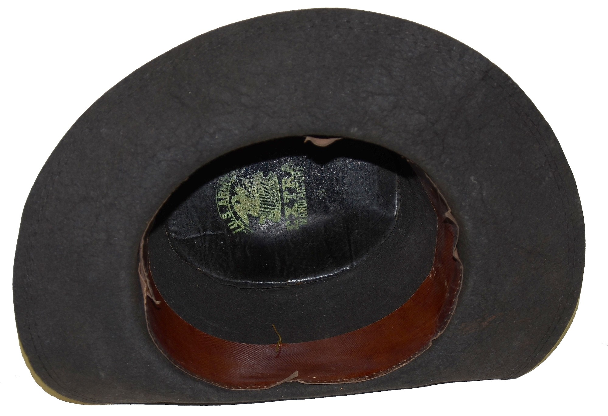 MODEL 1858 ARMY DRESS OR “HARDEE” HAT WITH CAVALRY INSIGNIA — Horse Soldier