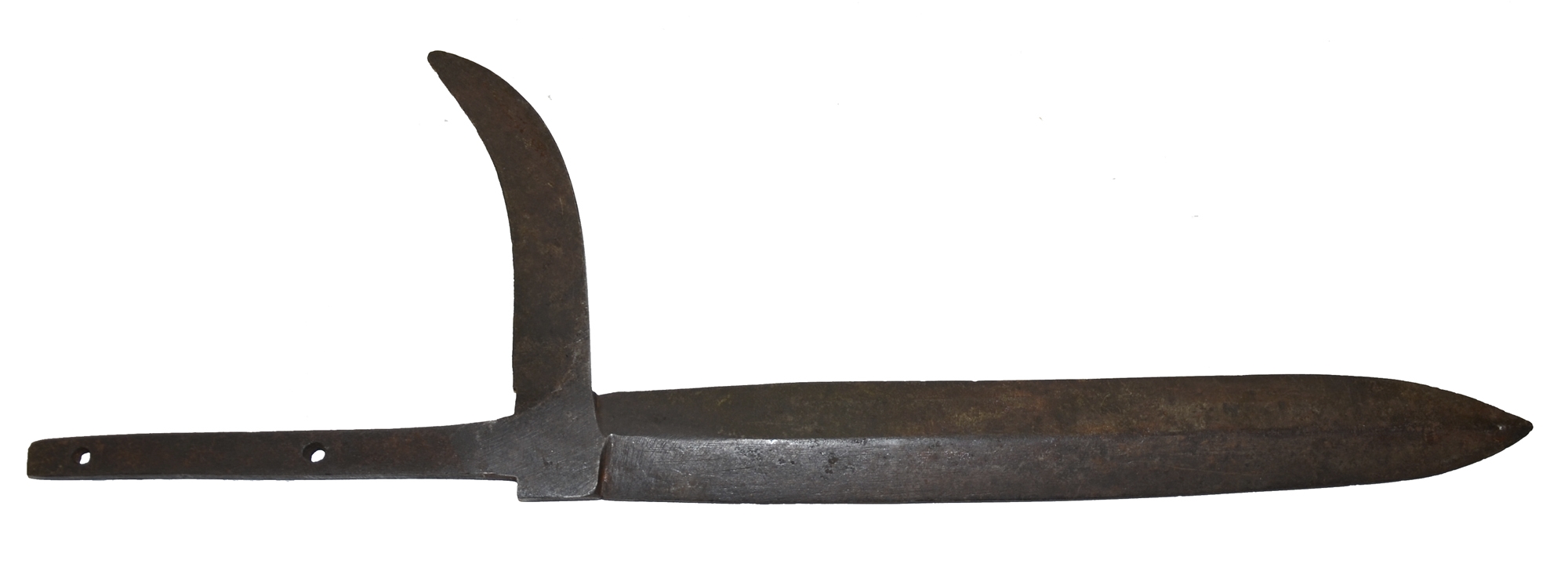 RARE NON-DUG CONFEDERATE BRIDLE-CUTTER PIKE BLADE — Horse Soldier