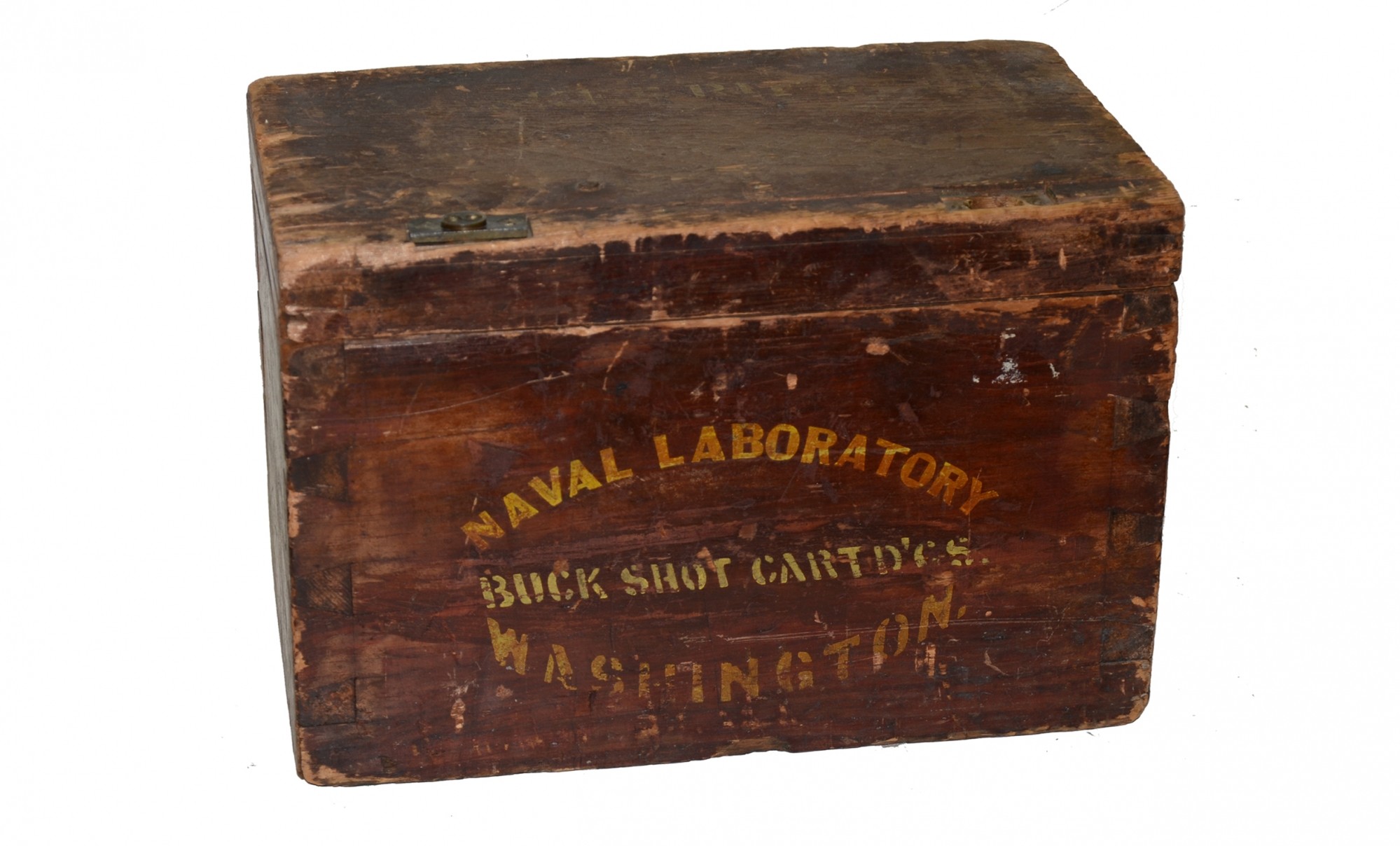 NAVAL LABORATORY CRATE FOR BUCK SHOT CARTRIDGES — Horse Soldier