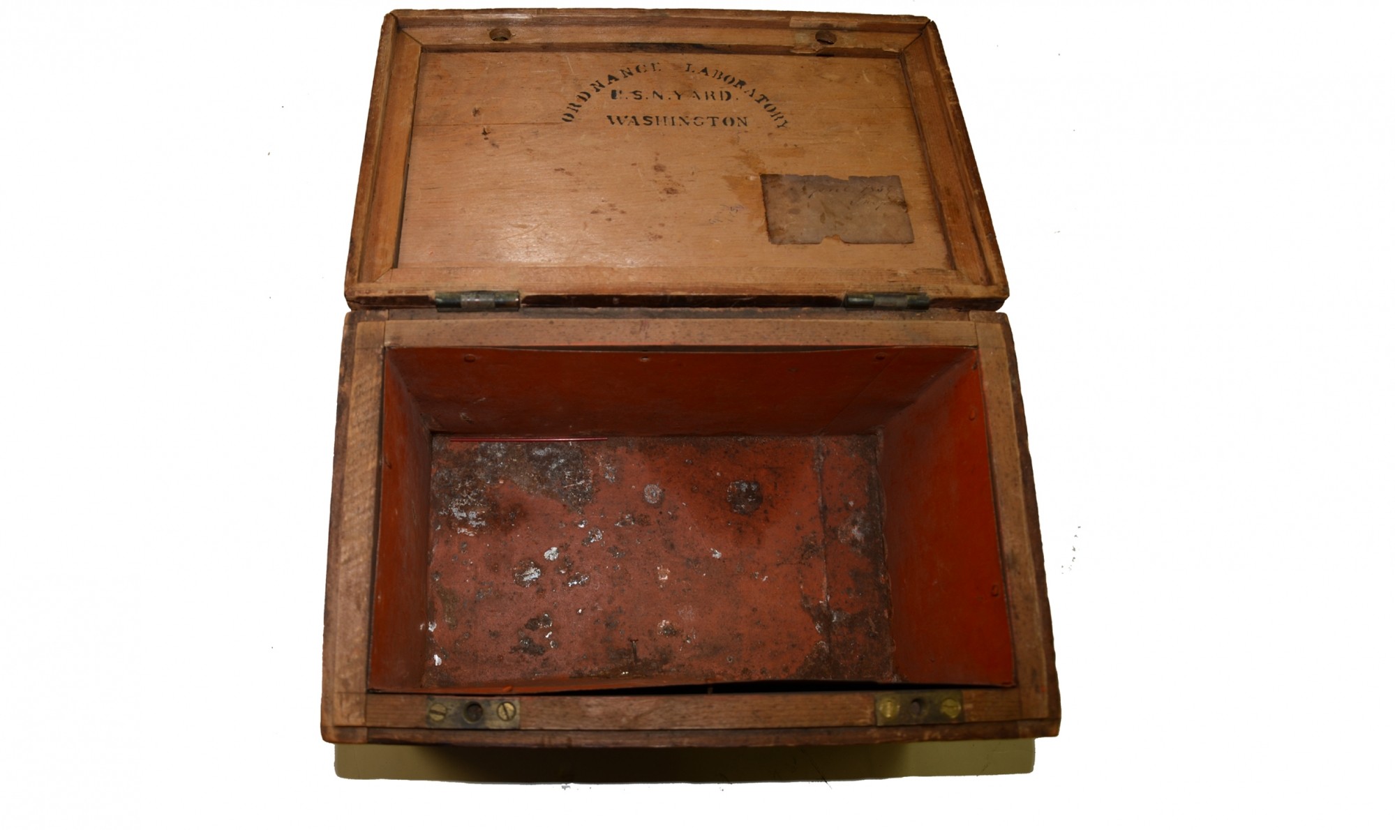 NAVAL LABORATORY CRATE FOR BUCK SHOT CARTRIDGES — Horse Soldier