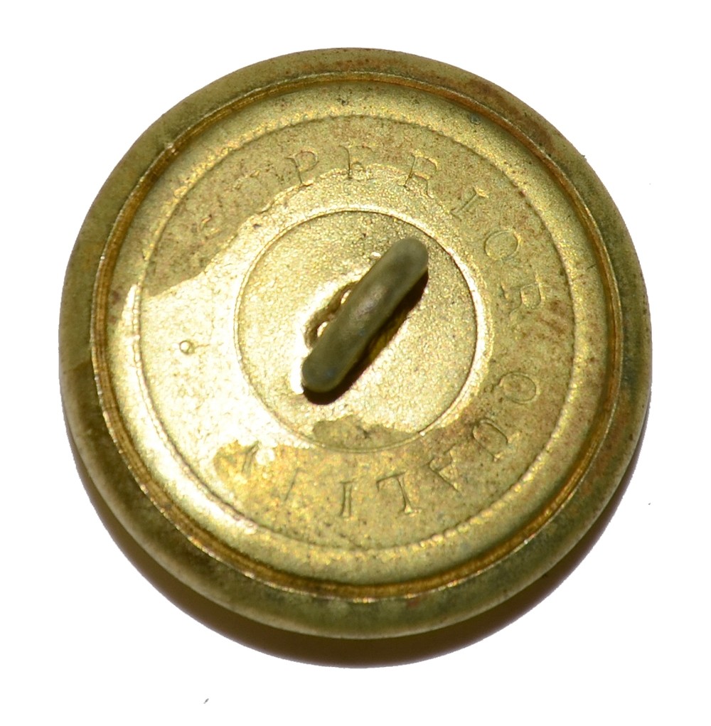 CONFEDERATE GENERAL SERVICE BUTTON — Horse Soldier