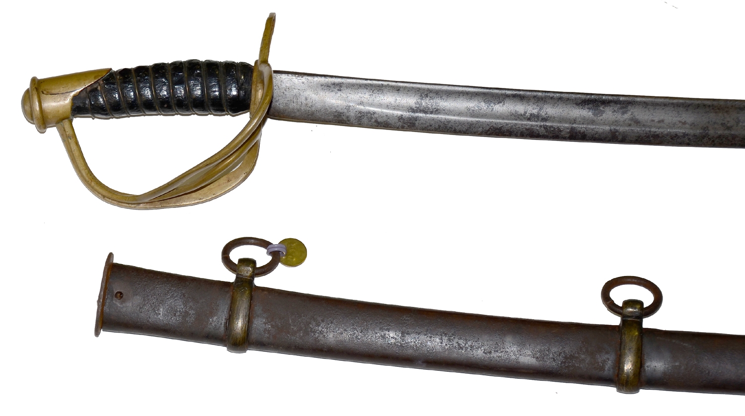 NICE EXAMPLE OF AN ORIGINAL UNMARKED CONFEDERATE CAVALRY SABER — Horse ...