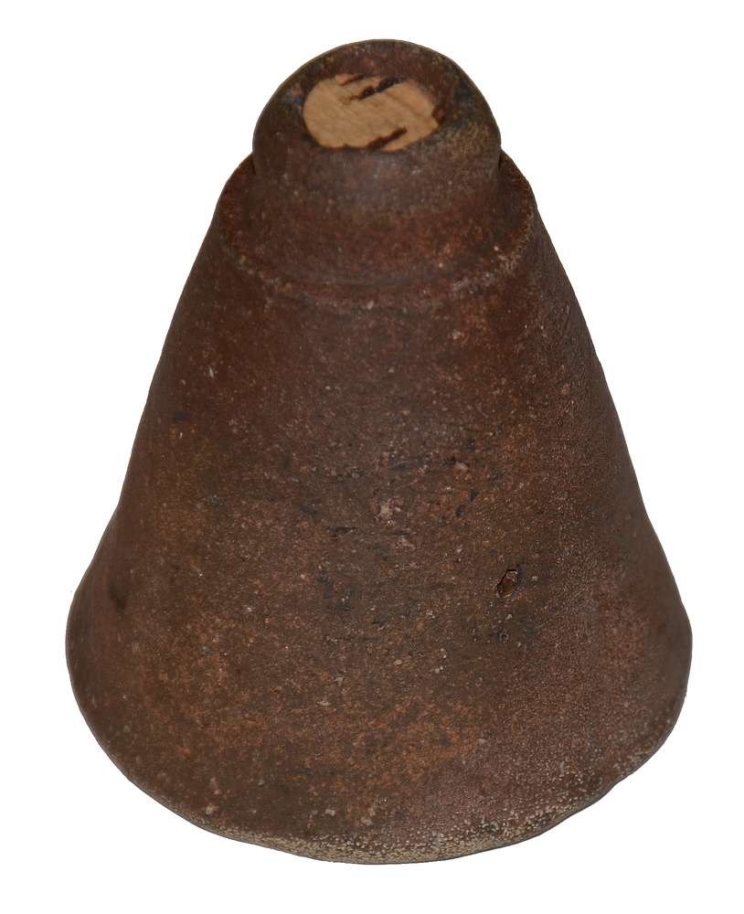 RARE CONFEDERATE CLAY INKWELL — Horse Soldier