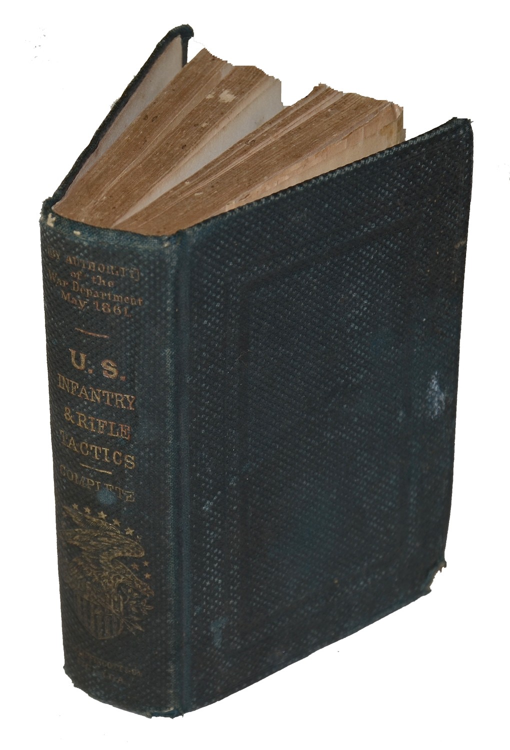 U.S. INFANTRY TACTICS ID’D TO MAJOR AUSTIN SPRAGUE CUSHMAN, 47TH ...