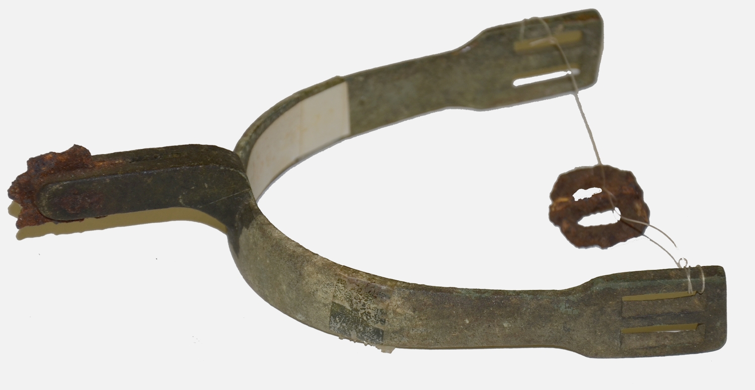 DUG CONFEDERATE SPUR — Horse Soldier