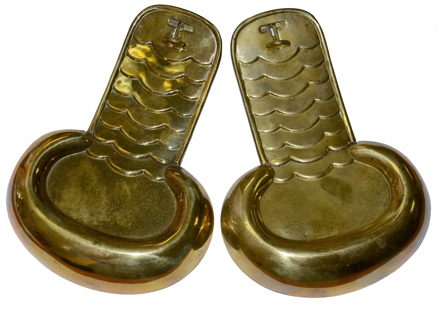 PAIR OF MARINE CORPS SHOULDER SCALES BY HORSTMANN, IN THE ORIGINAL BOX ...