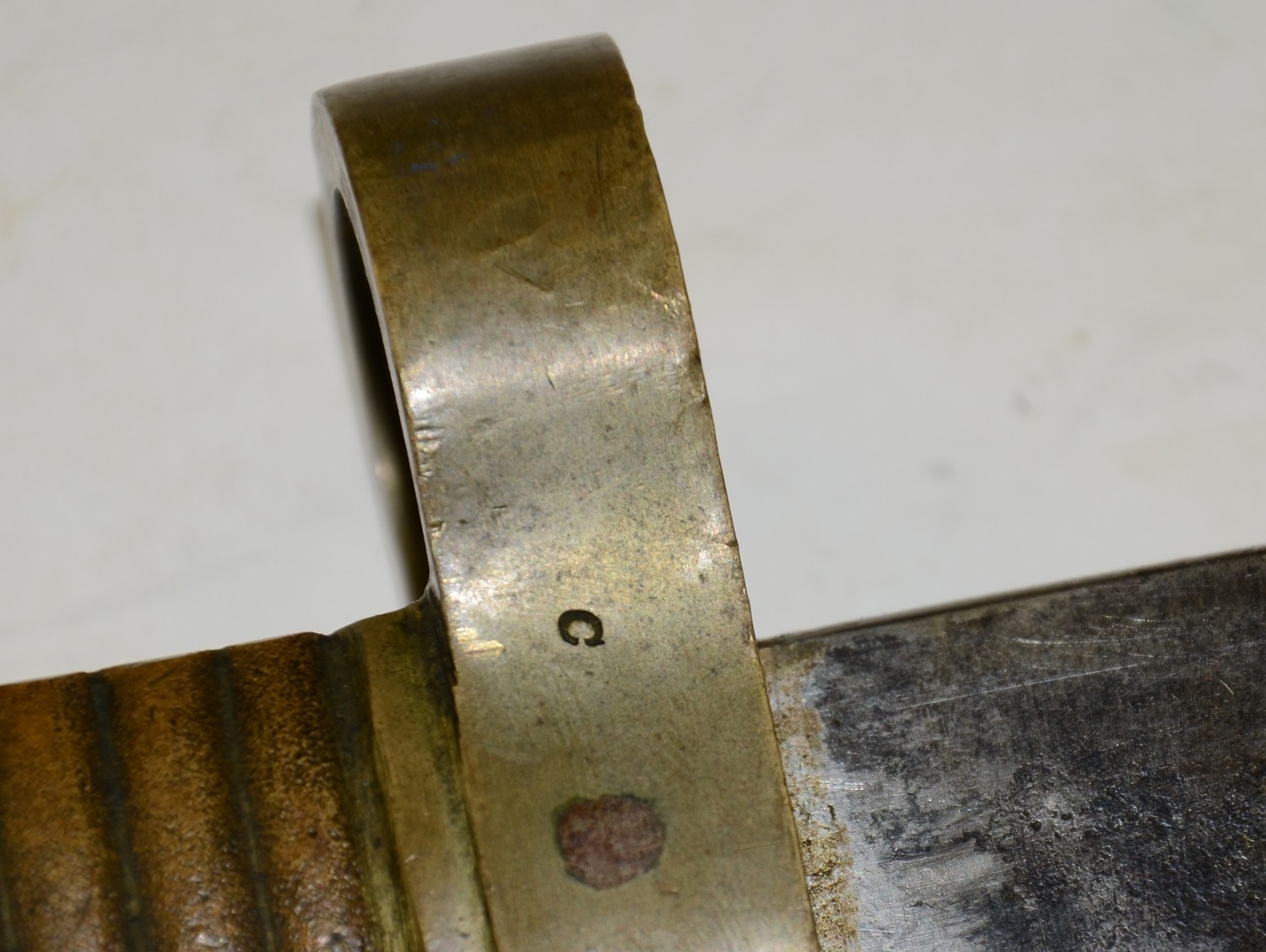 ORIGINAL CIVIL WAR “ZOUAVE” SABER BAYONET WITH LEATHER SCABBARD — Horse ...