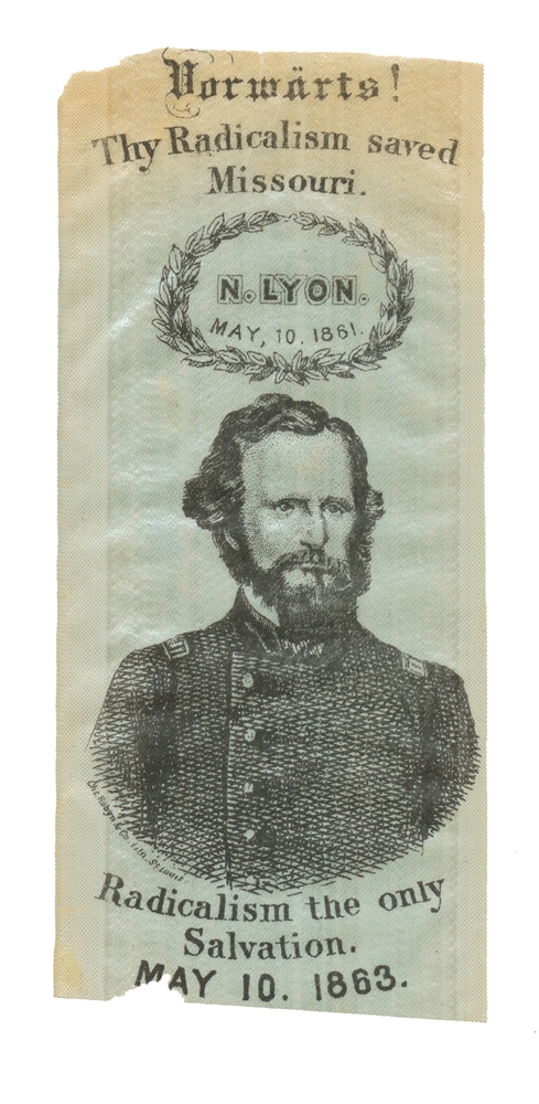 NATHANIEL LYON MEMORIAL RIBBON — Horse Soldier