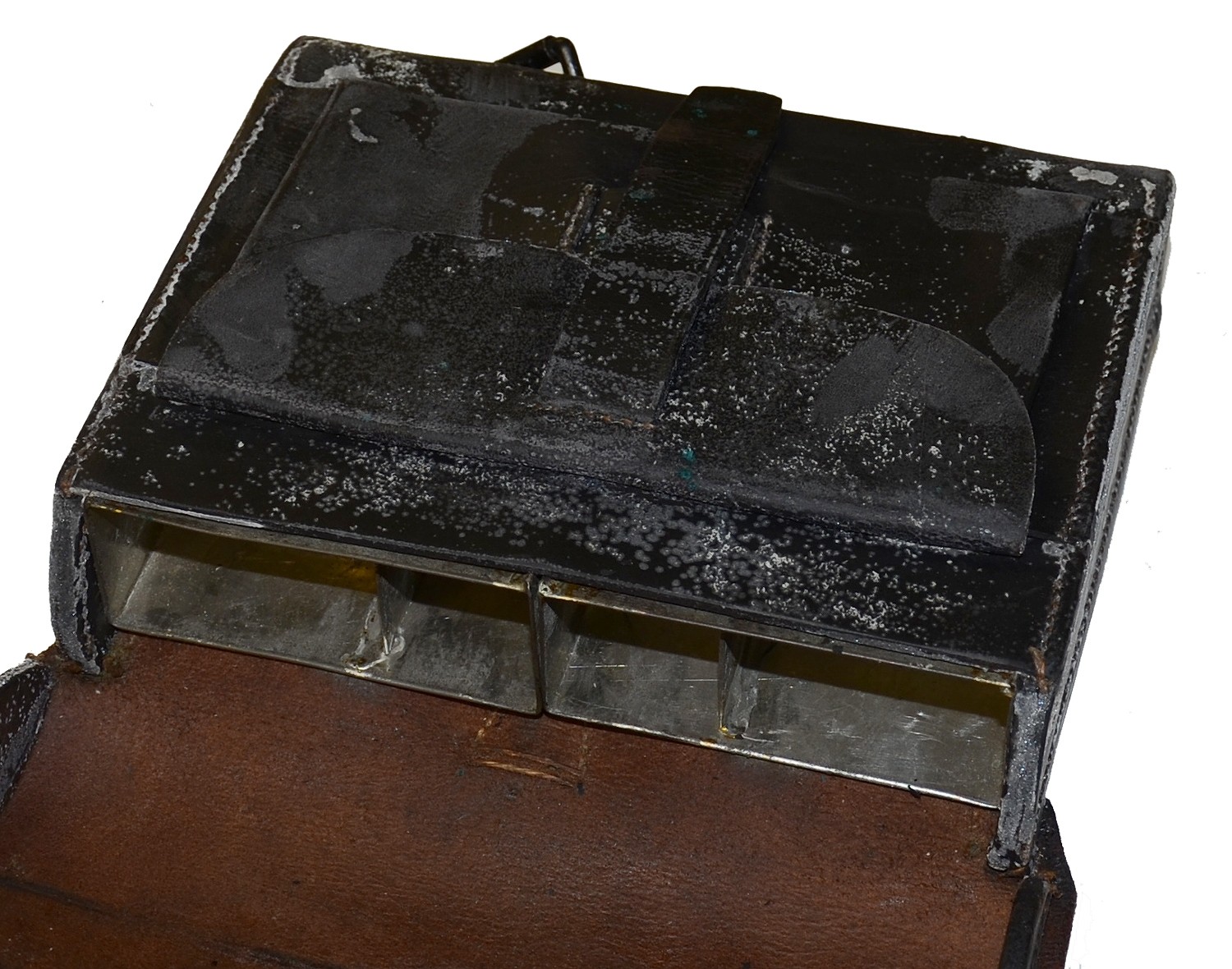 REGULATION 1861 CARTRIDGE BOX WITH PLATE — Horse Soldier