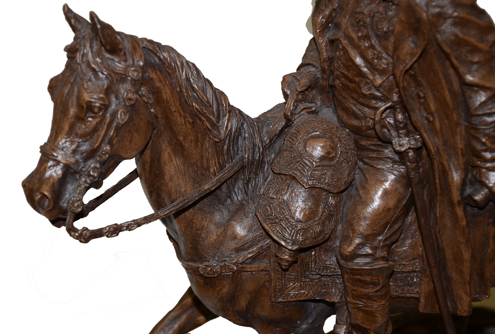 “NAPOLEON” SCULPTURE BY RON TUNISON — Horse Soldier