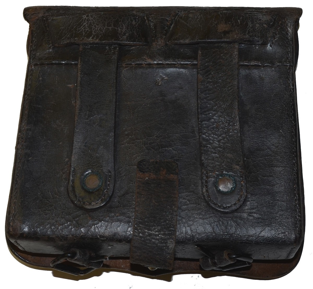REGULATION 1861 CARTRIDGE BOX WITH PLATE — Horse Soldier