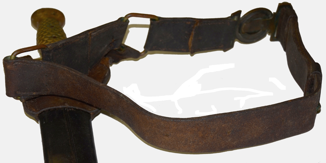 AMES MODEL 1832 SHORT SWORD WITH SCABBARD AND BELT — Horse Soldier