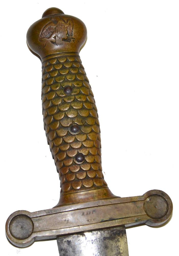 AMES MODEL 1832 SHORT SWORD WITH SCABBARD AND BELT — Horse Soldier