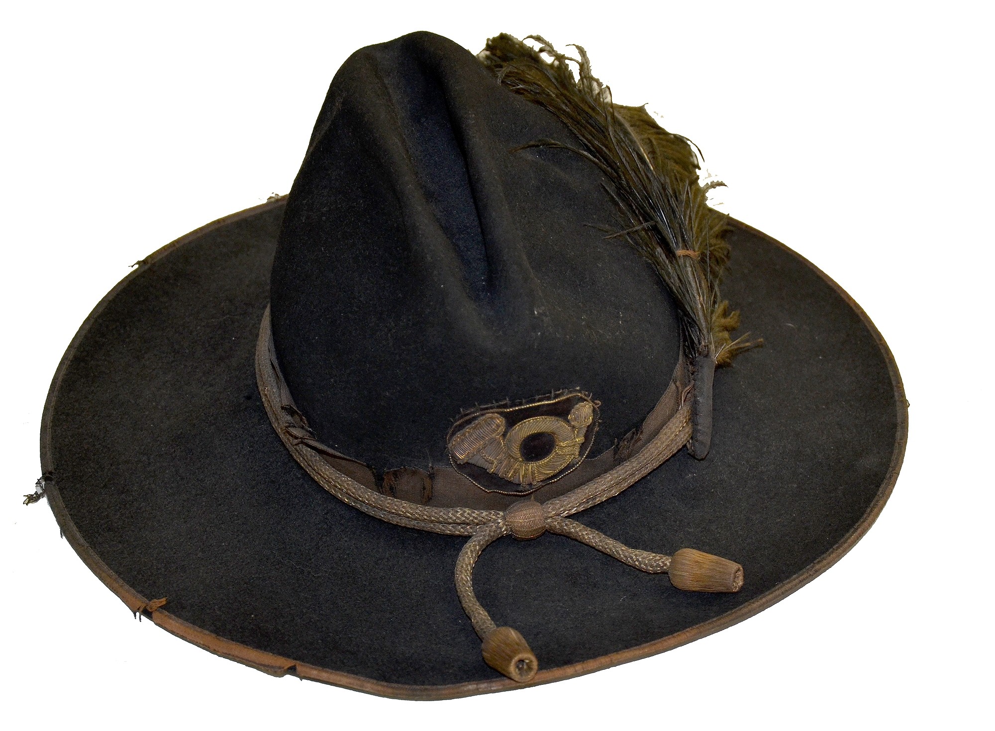 MAGNIFICENT UNION OFFICER’S CAMPAIGN HAT — Horse Soldier