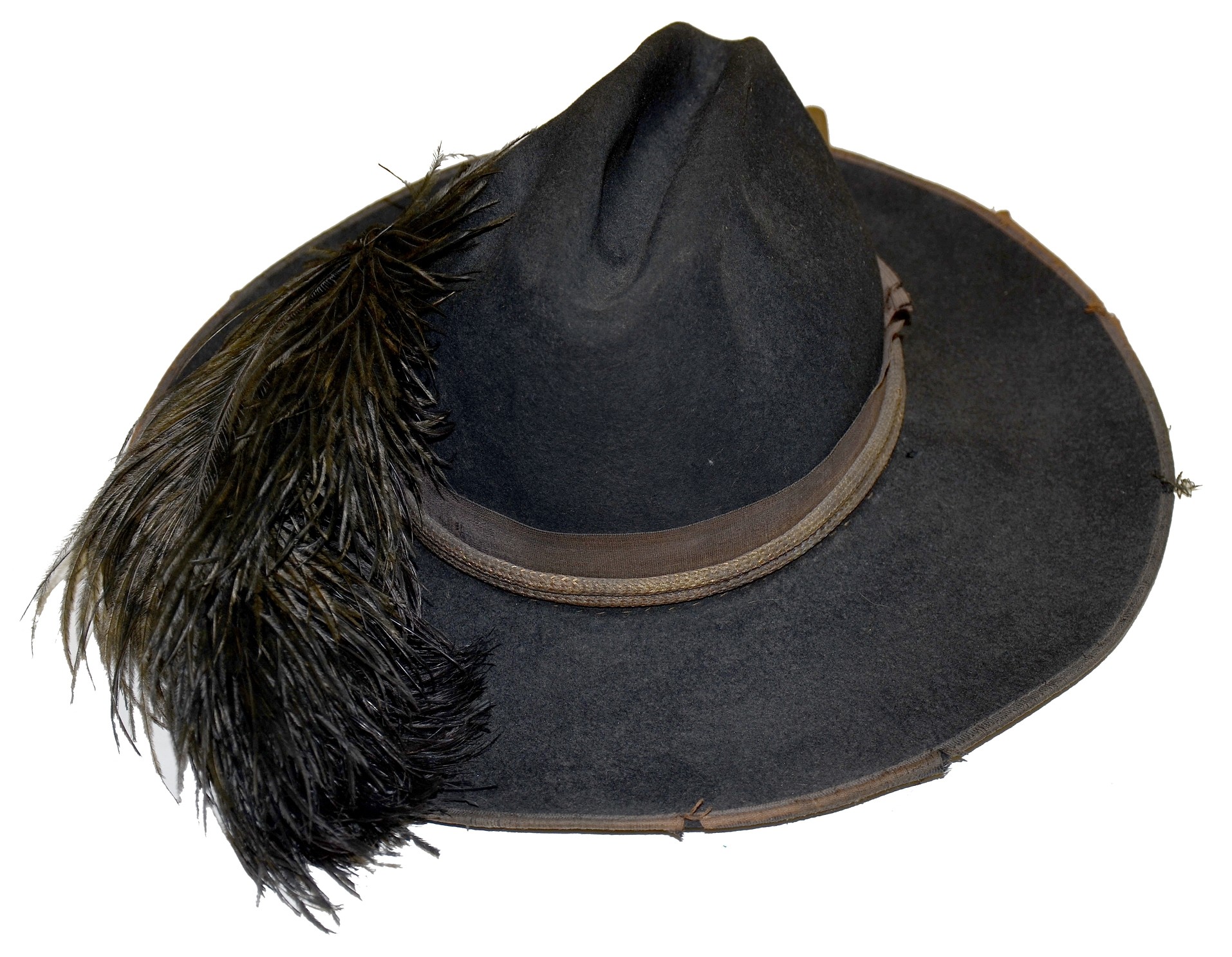 MAGNIFICENT UNION OFFICER’S CAMPAIGN HAT — Horse Soldier