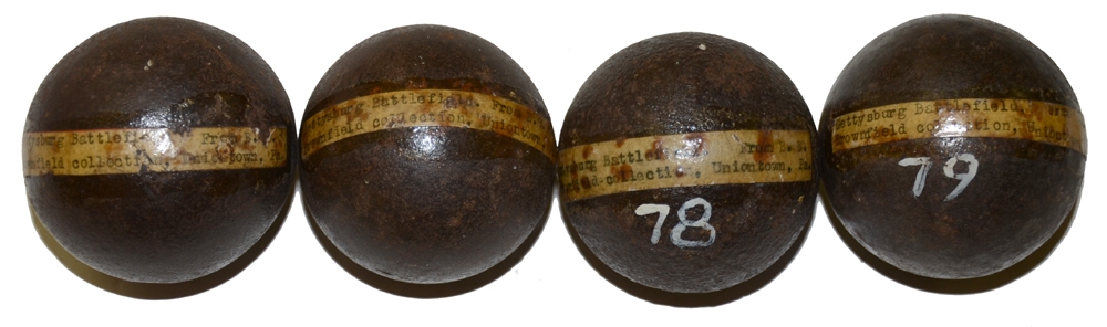 GRAPE SHOT BALL FROM GETTYSBURG — Horse Soldier