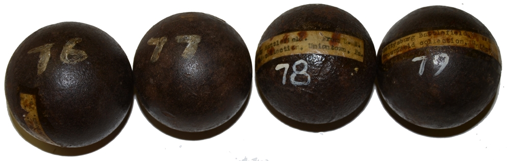 GRAPE SHOT BALL FROM GETTYSBURG — Horse Soldier