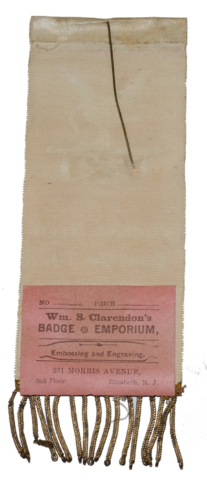 RIBBON FOR NEW JERSEY GAR POST — Horse Soldier