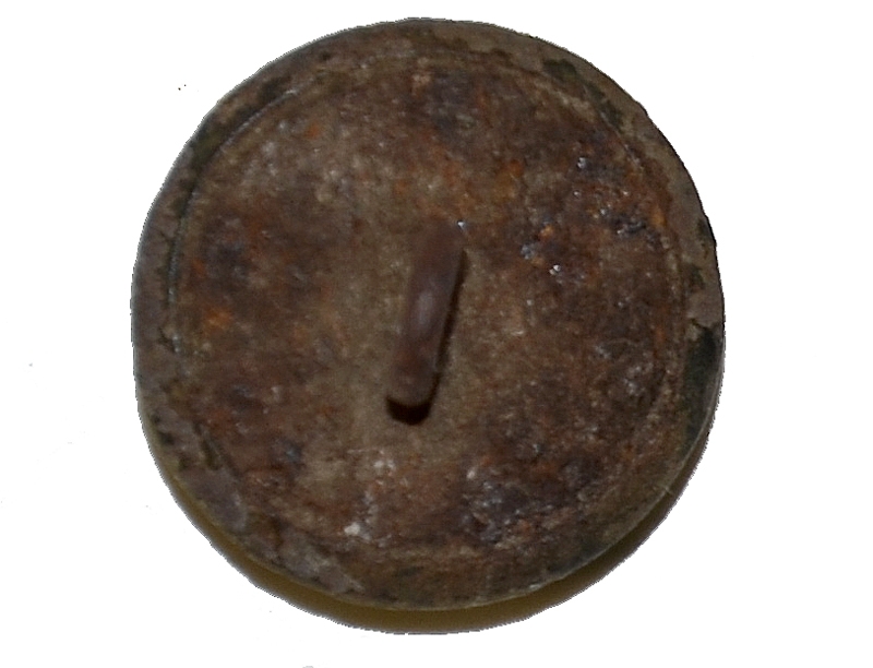 US ENLISTEDMAN’S GENERAL SERVICE EAGLE CUFF BUTTON RECOVERED AT THE WHEATFIELD AT GETTYSBURG ...