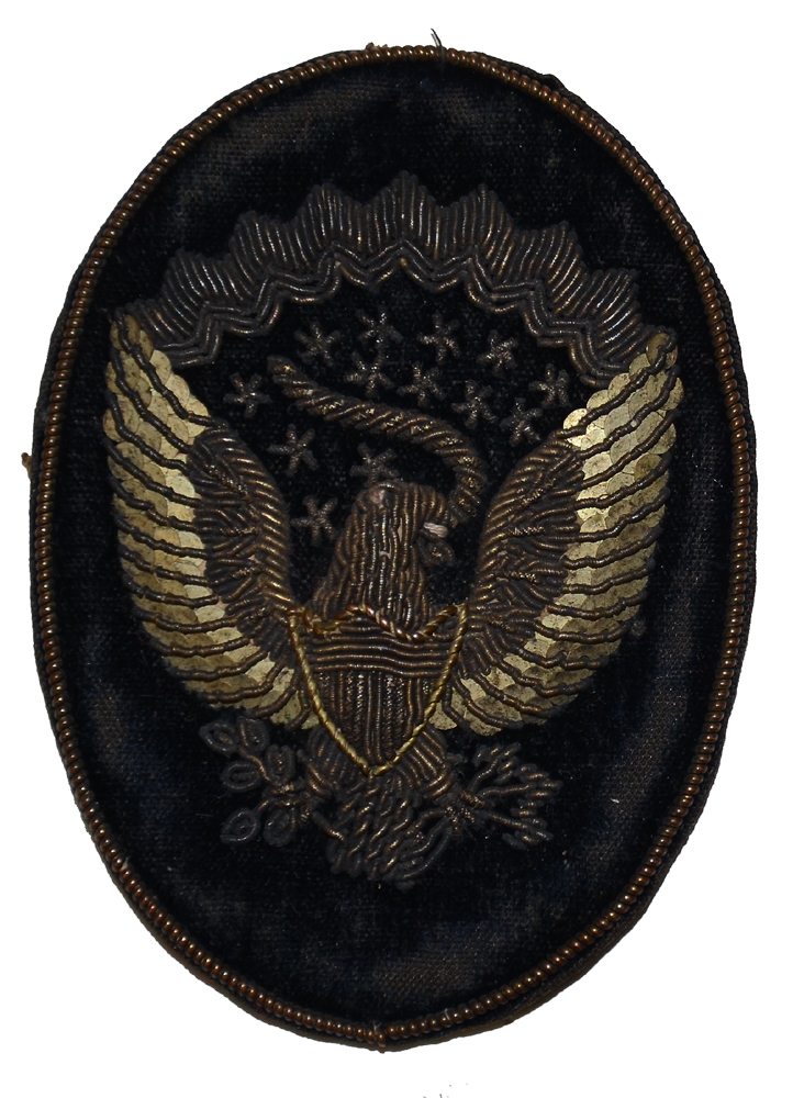 CIVIL WAR OFFICER’S HARDEE HAT INSIGNIA — Horse Soldier