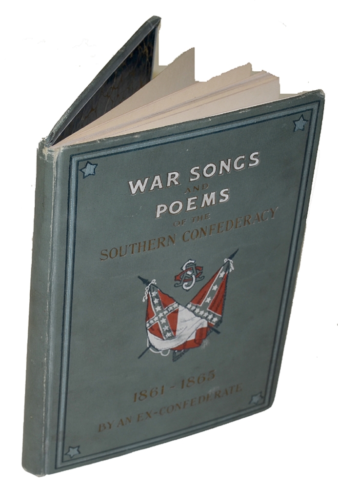 WAR SONGS AND POEMS OF THE SOUTHERN CONFEDERACY- 1861-1865 BY H.M ...