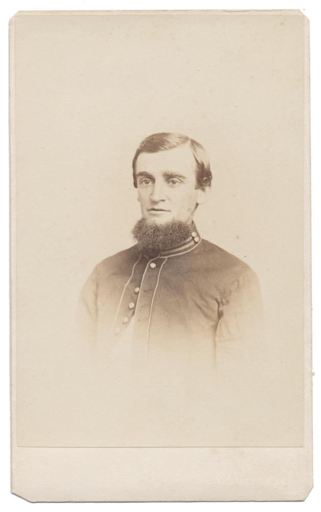 BUST VIEW CDV OF 15TH PENNSYLVANIA CAVALRY SOLDIER — Horse Soldier