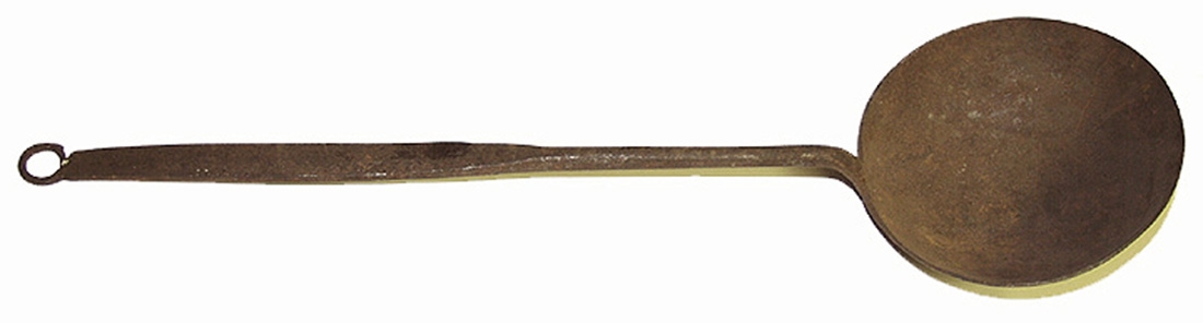 LONG HANDLED IRON CAMP SPOON FOUND BEHIND LITTLE ROUND TOP, GETTYSBURG ...