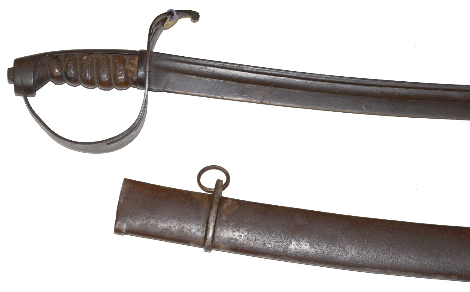FIRST MODEL VIRGINIA MANUFACTORY CAVALRY SWORD WITH SCABBARD — Horse ...