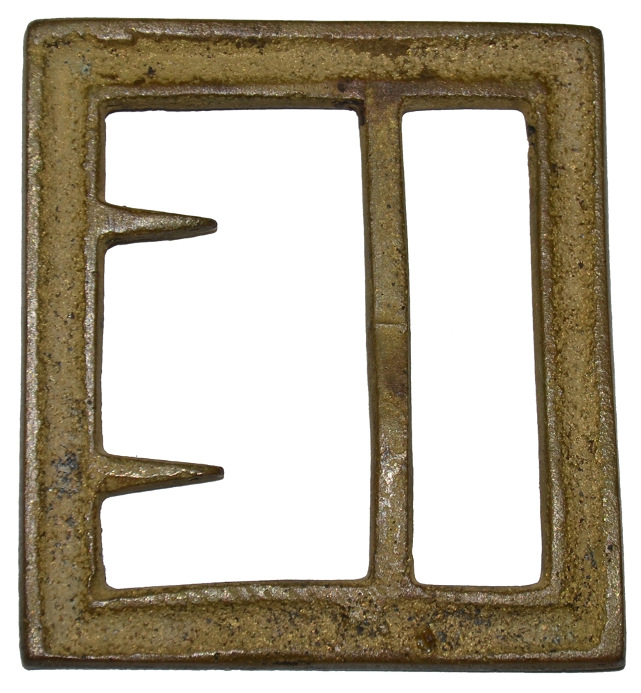 GUTTER-BACK CONFEDERATE FRAME BUCKLE — Horse Soldier
