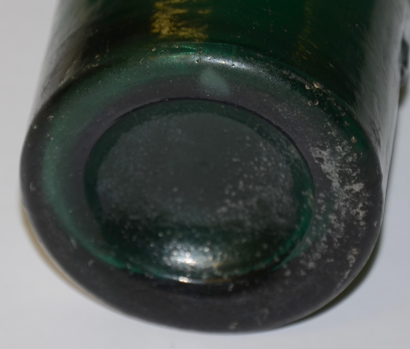 TEAL SQUAT BOTTLE – E. DUFFY & SON, PHILADELPHIA — Horse Soldier